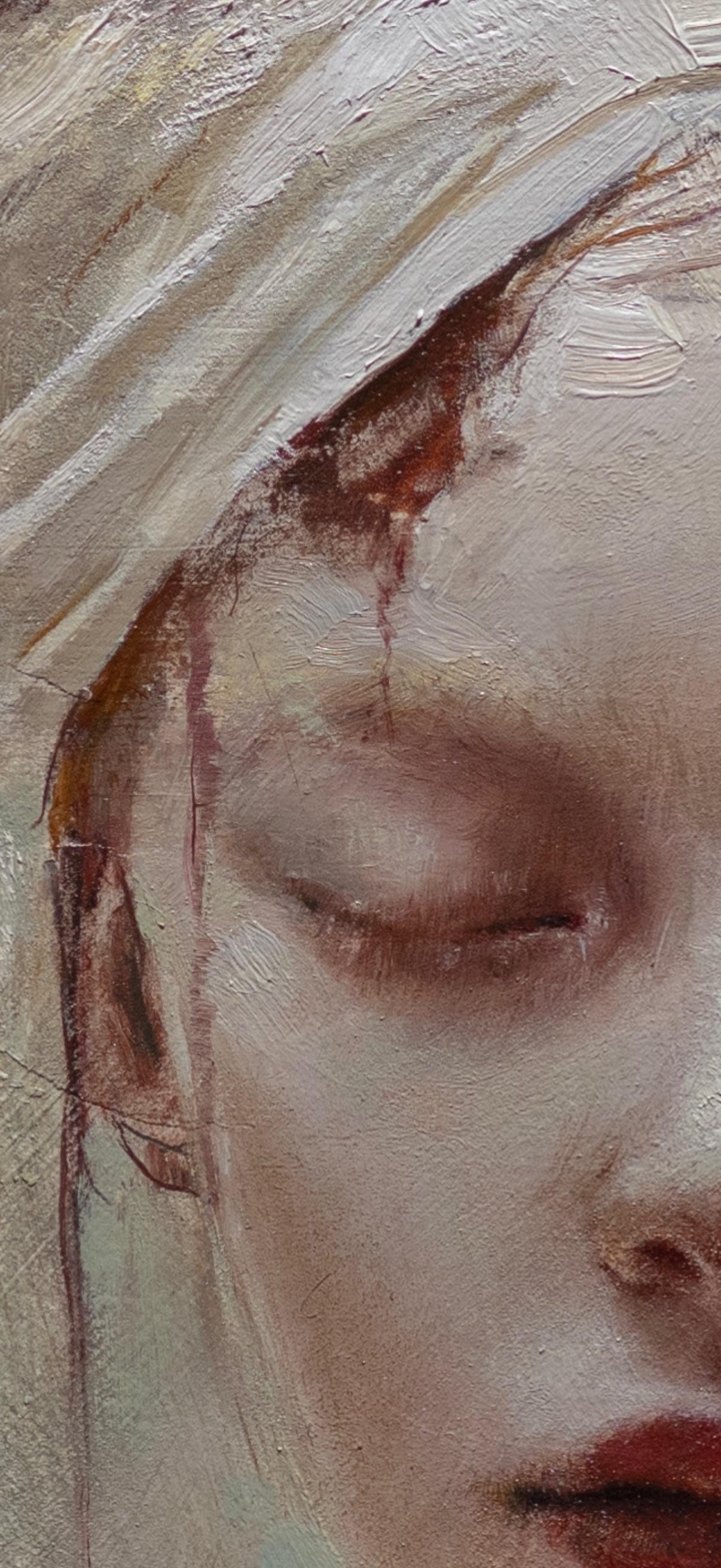 Genevieve May - "Carry You" Oil Painting 20" x 20" inch by Genevieve ...