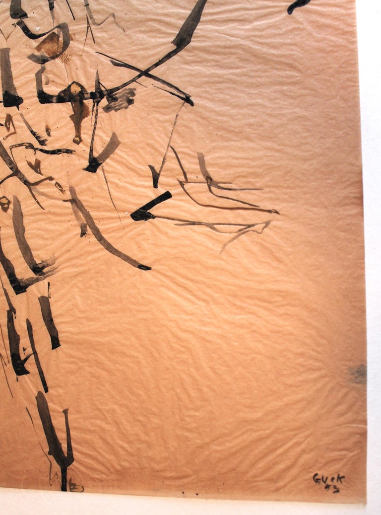 Genichiro Inokuma 'Japanese 1902-1993' Original Ink Drawing For Sale at ...