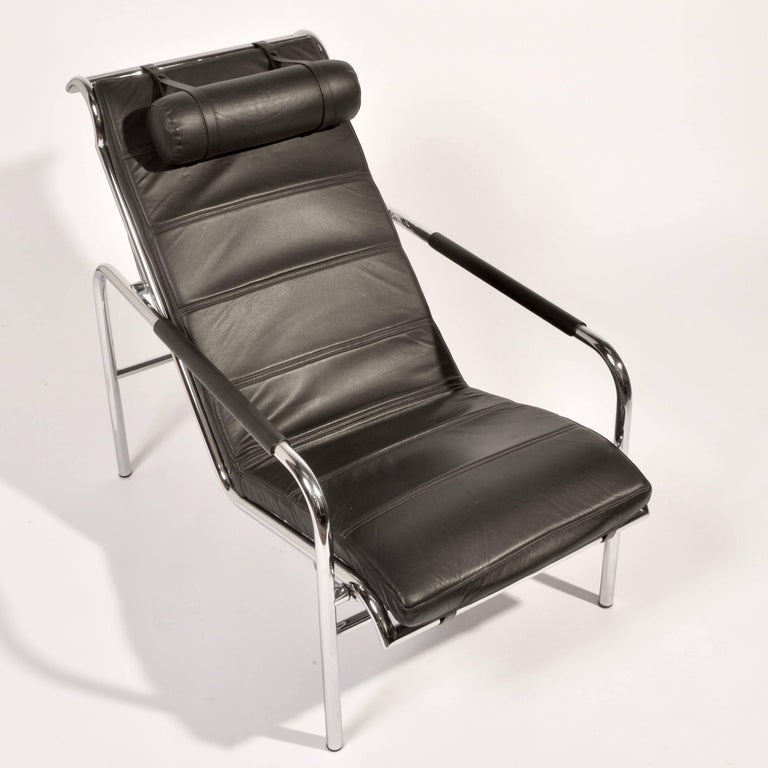 Genni Lounge Chair and Ottoman by Gabriele Mucchi for Zanotta at 1stDibs