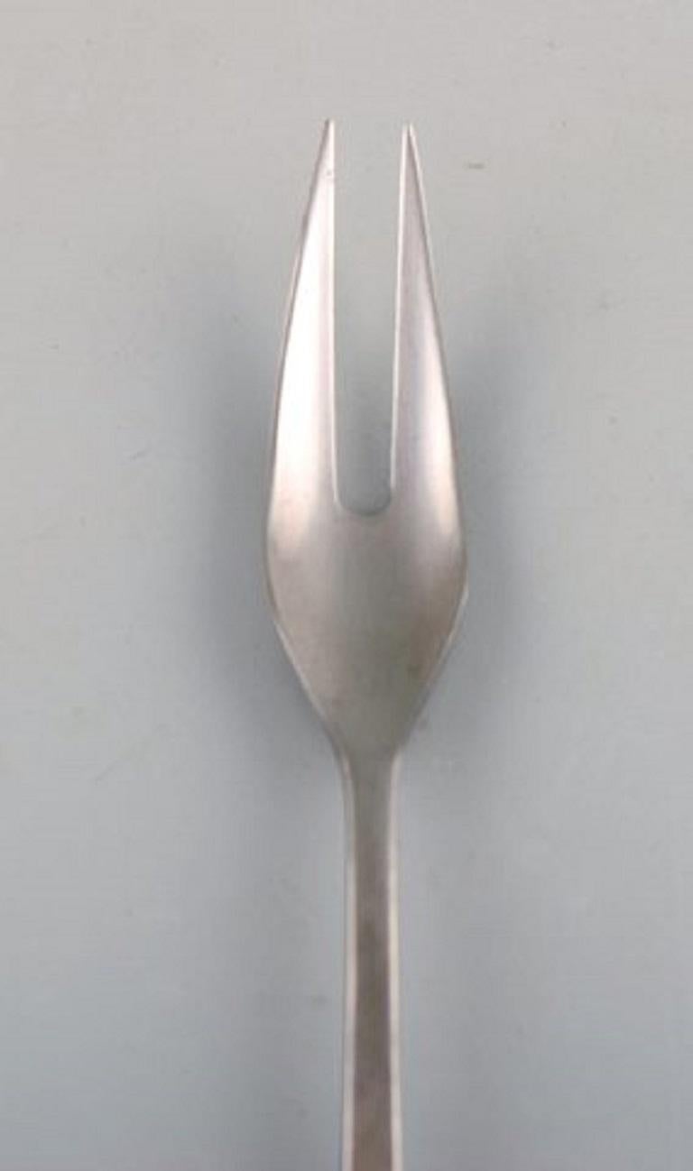 Gense, Sweden, Six Cold Meat Forks in Modern Design, 1960s-1970s For ...