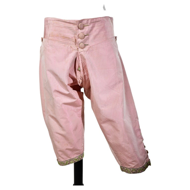 Gentleman's court breeches - France Circa 1780 at 1stDibs