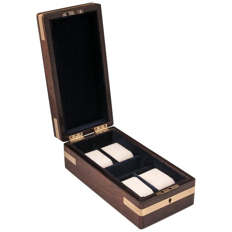 Gents Mahogany Watch Box at 1stDibs
