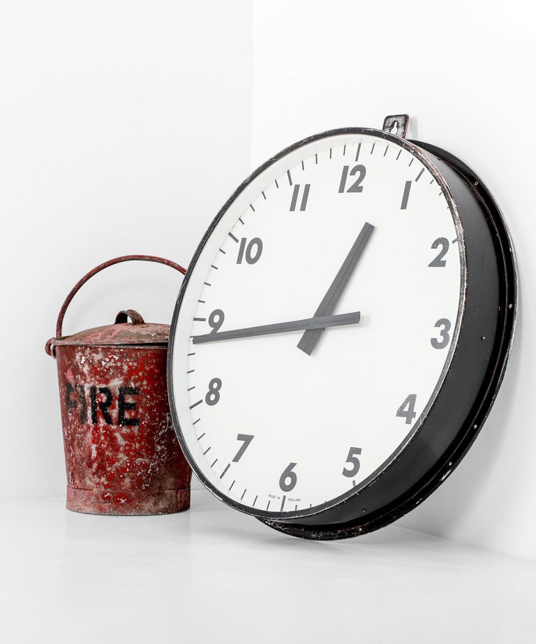 Gents of Leicester Factory Clock at 1stDibs | gents of leicester clock ...