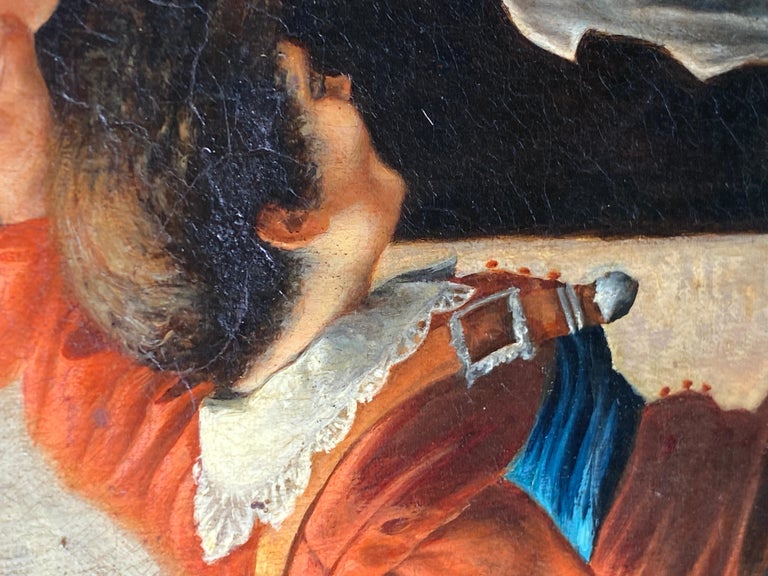 Genuine 19th Century Oil Painting, Italy, Attributed to Guiseppe ...
