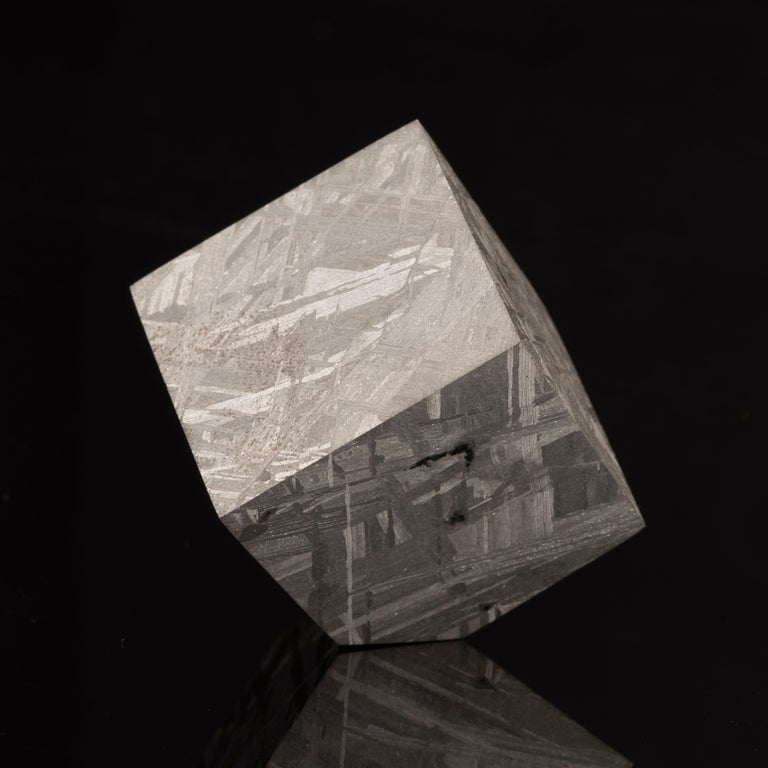 Genuine 250 Gram Muonionalusta Meteorite Cube // 4.5 Billion Years Old ...