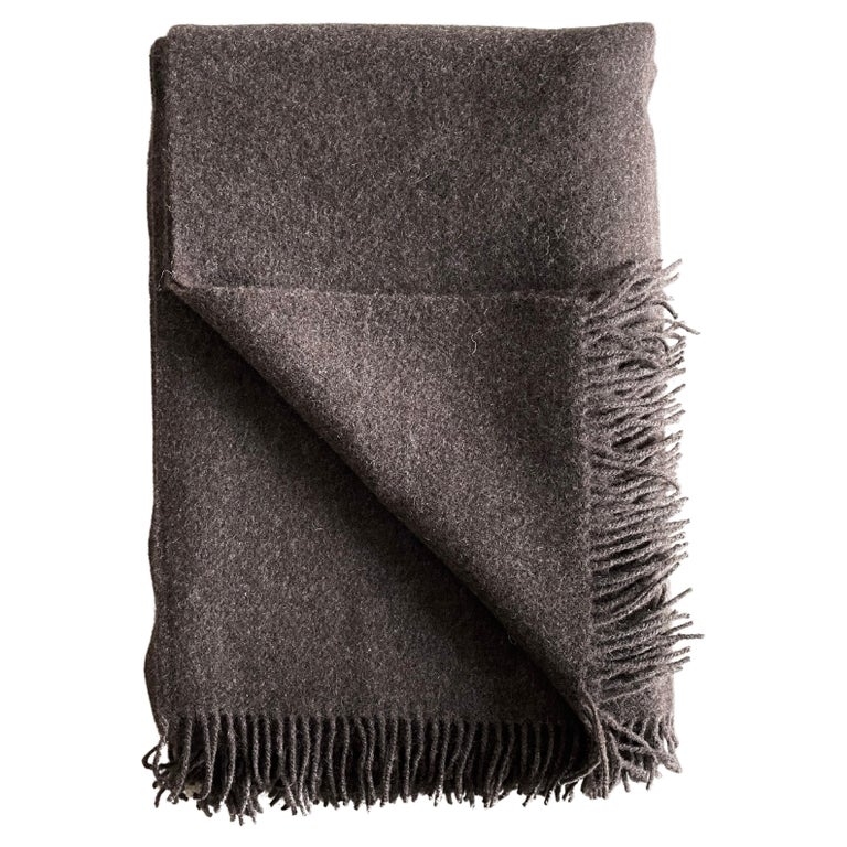 Genuine Alpaca and Wool Throw For Sale at 1stDibs