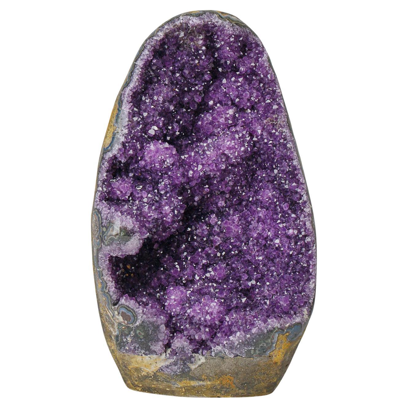 Genuine Amethyst Cluster Geode from Brazil (35 lbs) For Sale at 1stDibs