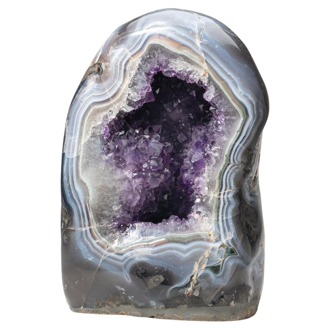 Genuine Amethyst Cluster Geode from Uruguay (23.5 lbs) For Sale at 1stDibs