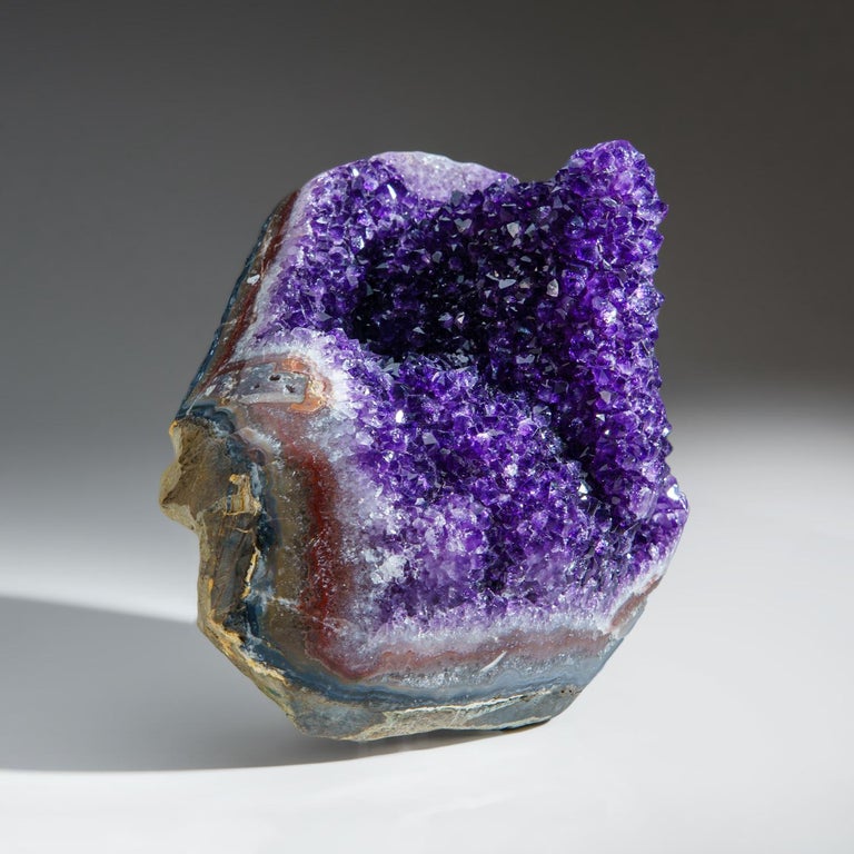 Genuine Amethyst Crystal Cluster from Brazil '7 Lbs' For Sale at 1stDibs