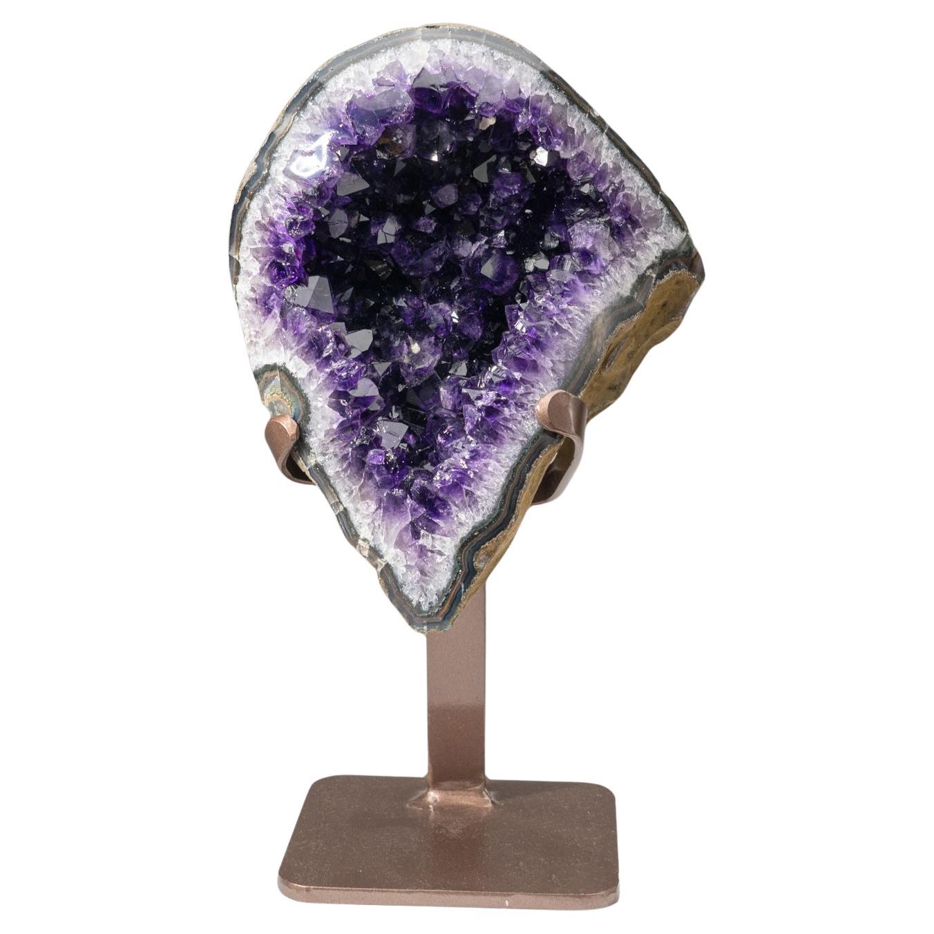 Genuine Amethyst Crystal Cluster on Stand from Uruguay (11 lbs) For ...