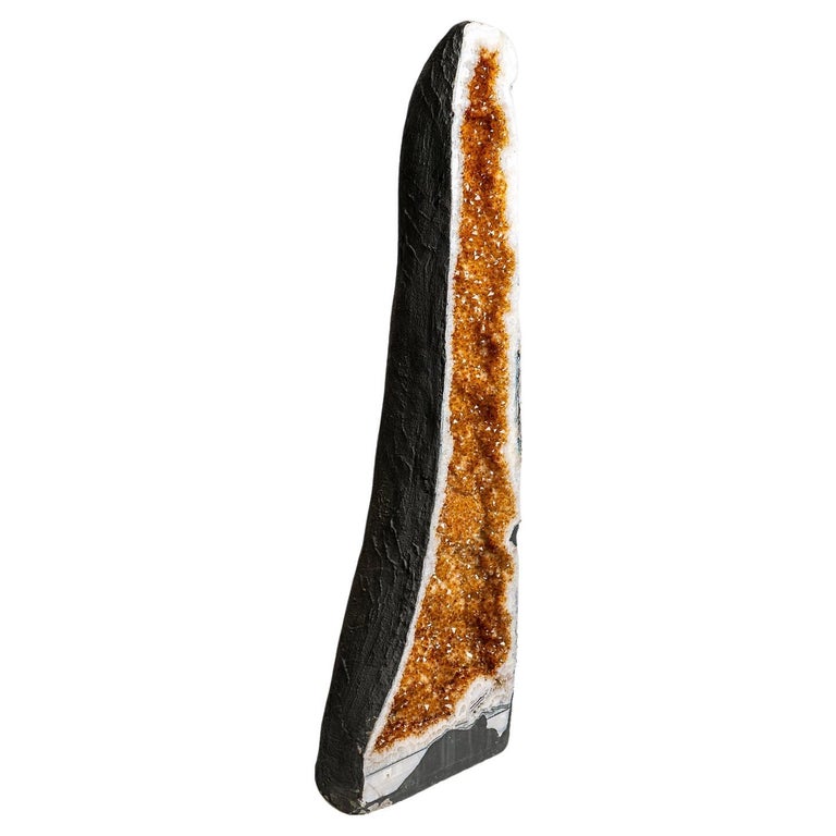 Genuine Citrine Crystal Clustered Geode (44"Tall, 117 lbs) For Sale at ...
