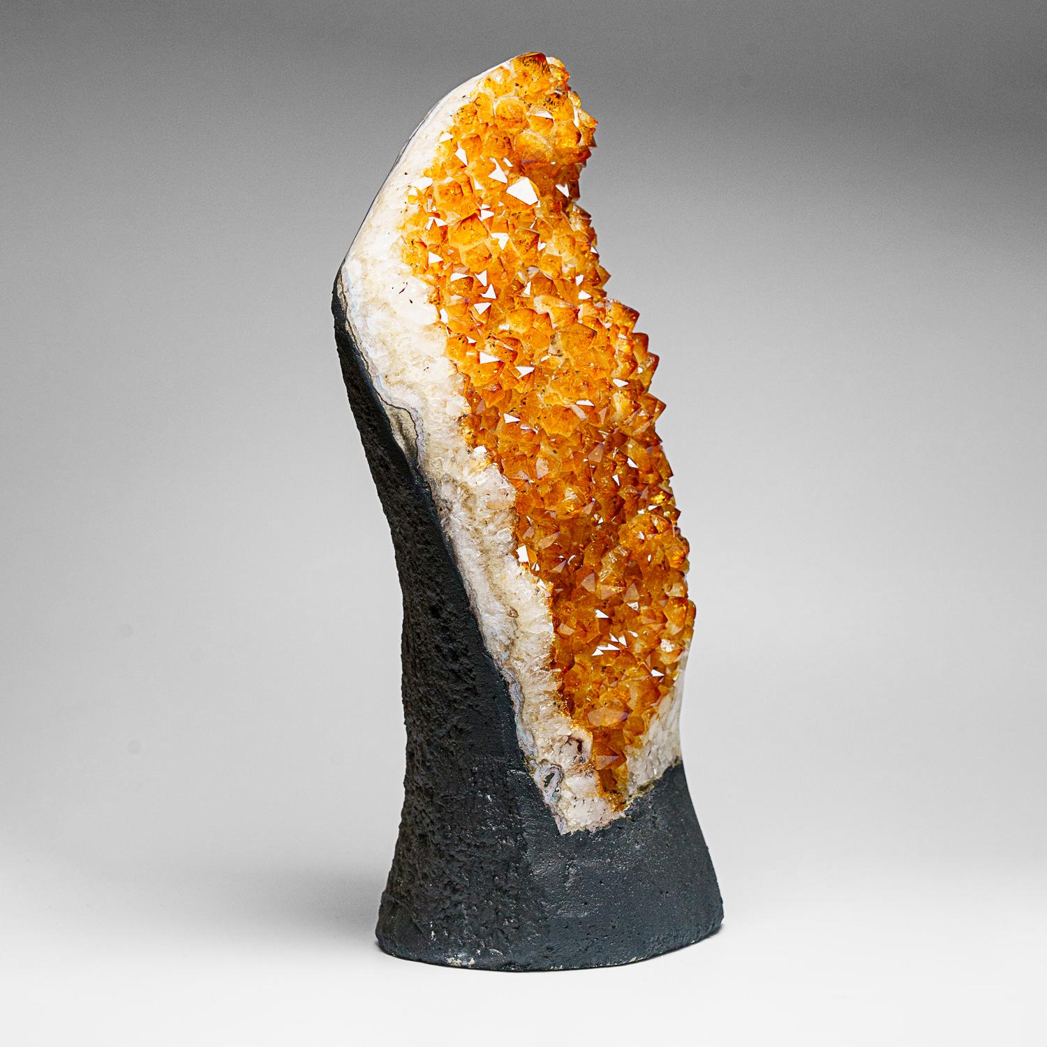 Genuine Citrine Quartz Crystal Cluster from Brazil (21.5 lbs) For Sale ...