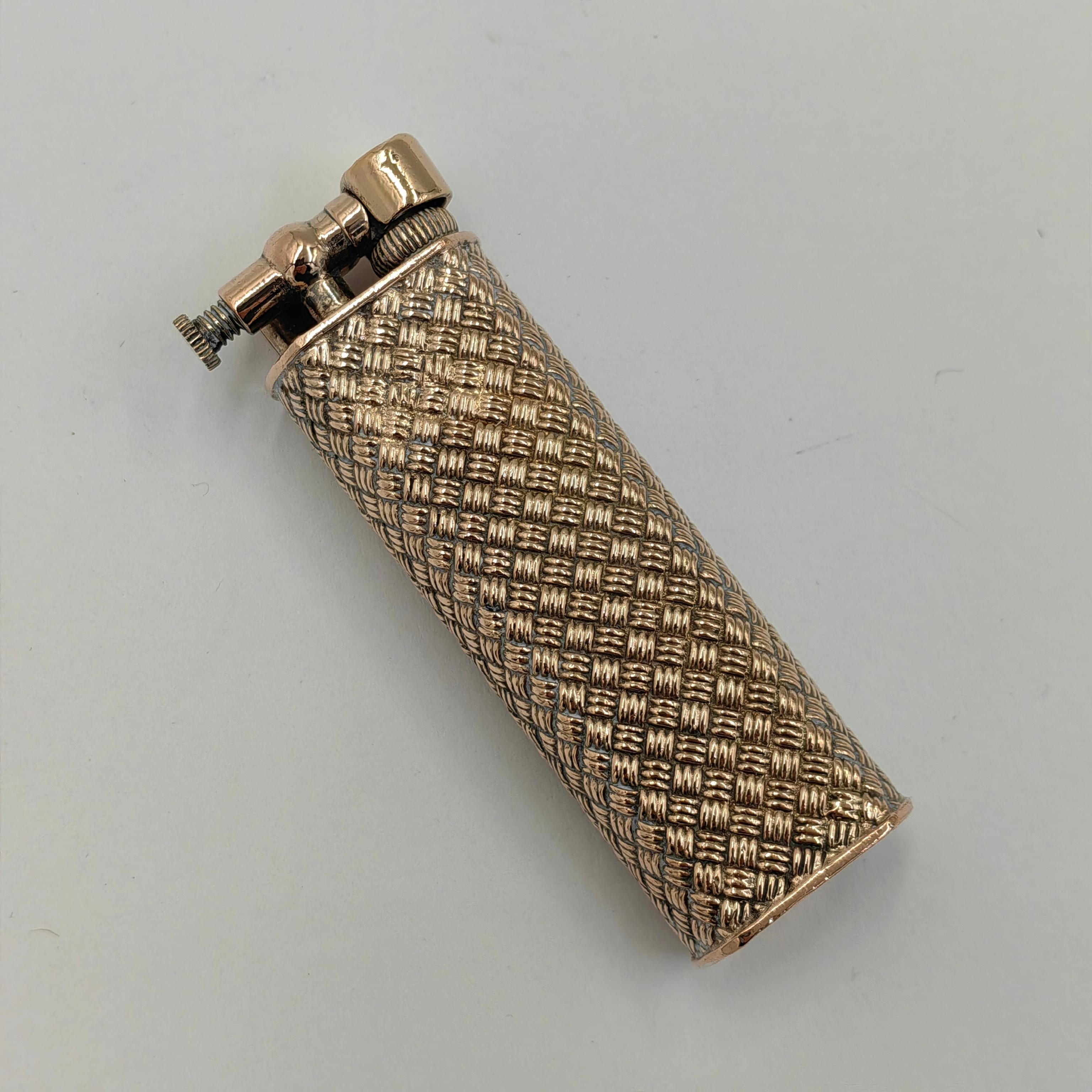 Genuine French made Dunhill Sylphide Lighter Solid Silver plated in ...