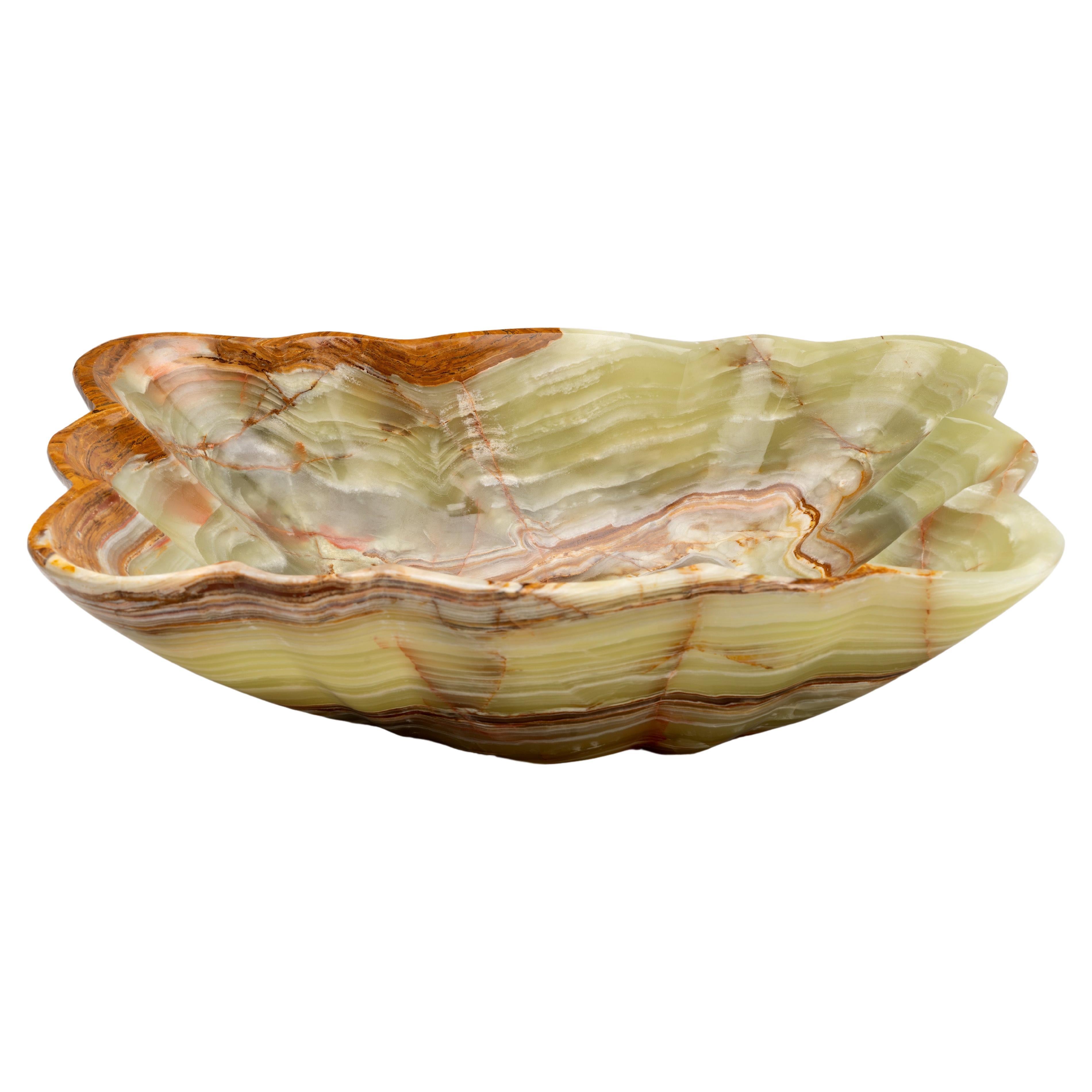 Hand-Carved 47 Lb. Brazilian Rose Quartz Bowl For Sale at 1stDibs