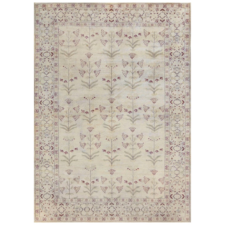 Genuine Handwoven Agra Rug For Sale at 1stDibs