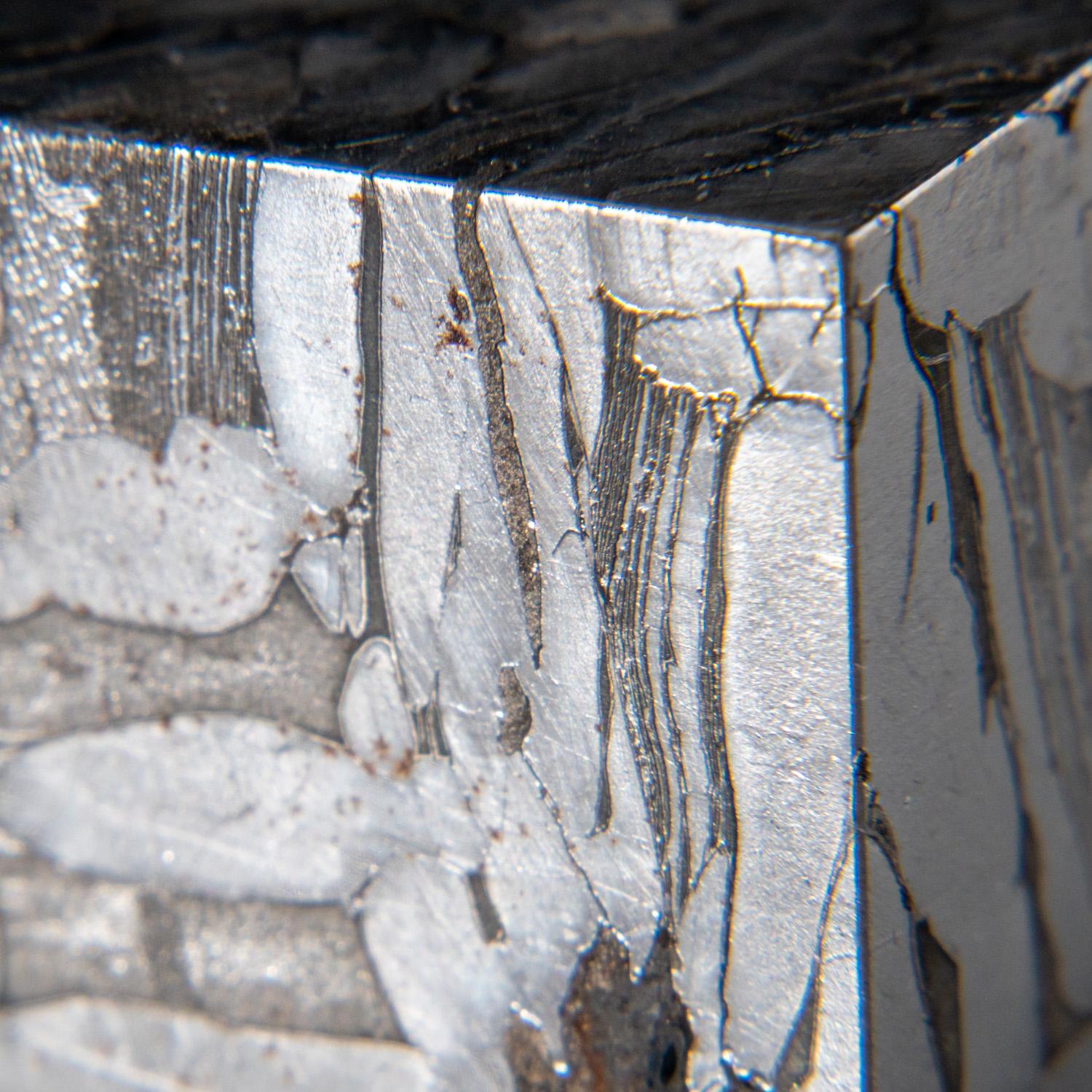 Genuine Muonionalusta Meteorite Cube (38 grams) For Sale at 1stDibs