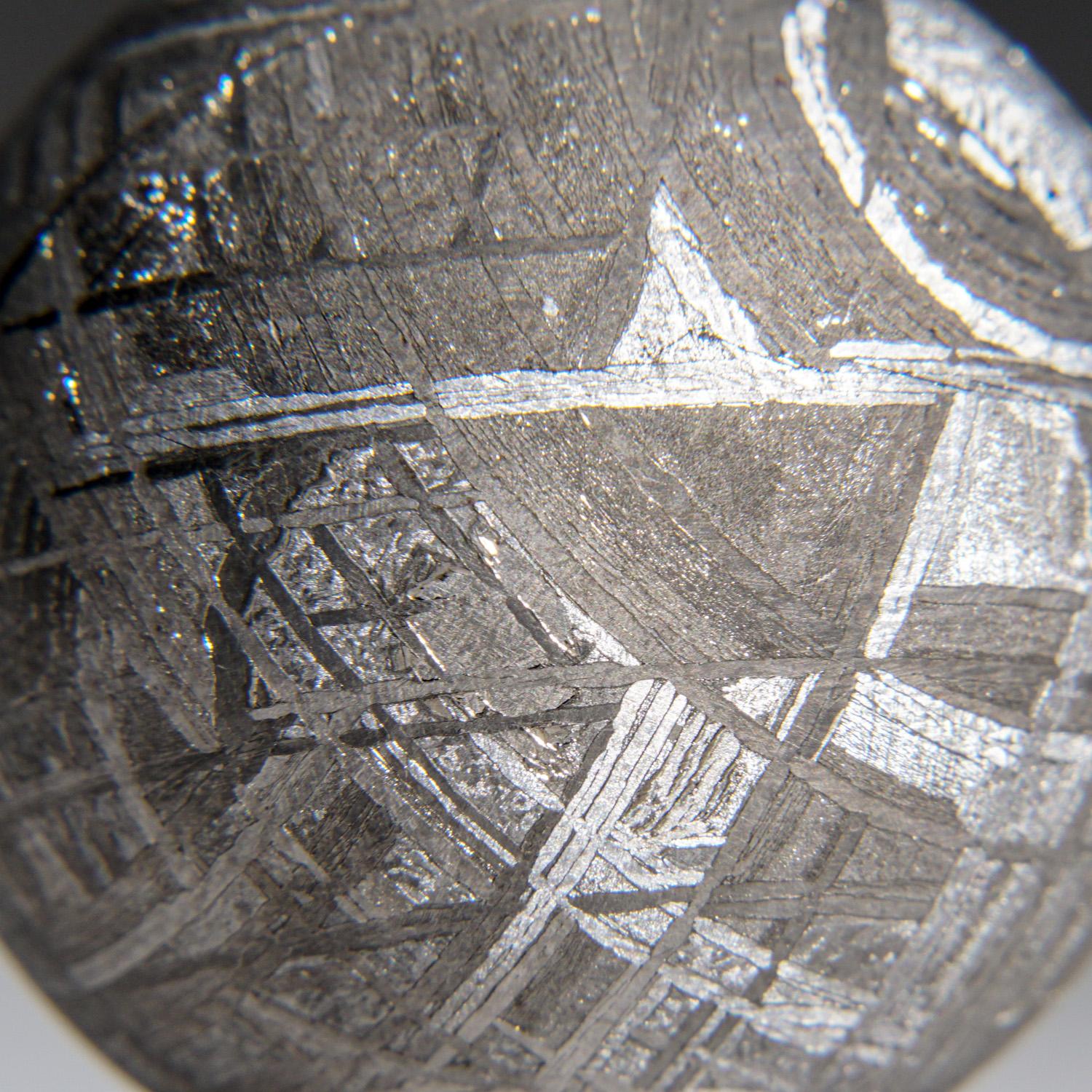 Genuine Muonionalusta Meteorite Sphere with Acrylic Dispaly Stand(68 ...