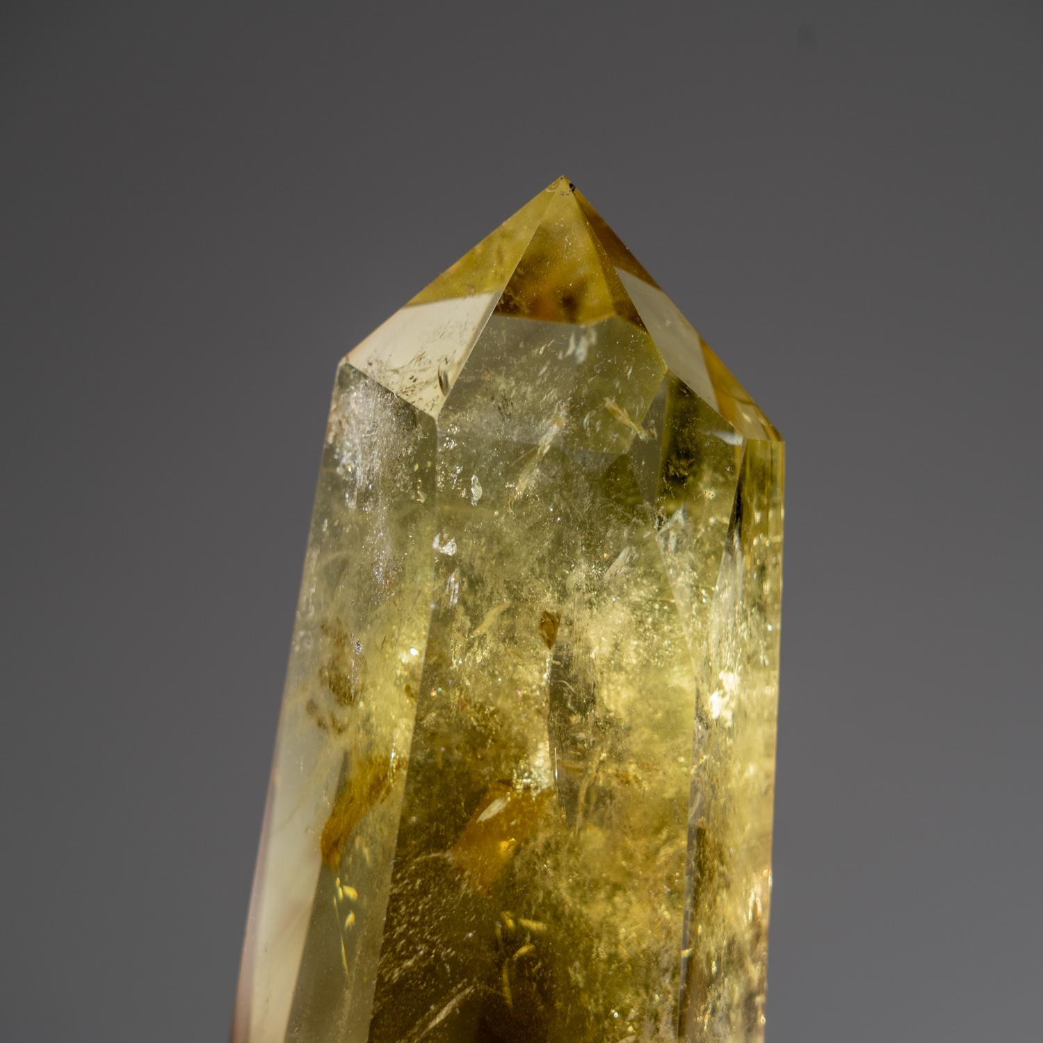 Genuine Museum Quality Citrine Crystal Point (1.5 lbs) For Sale at 1stDibs