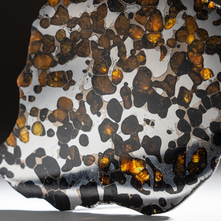 Genuine Natural Seymchan Pallasite Meteorite Slab from Russia For Sale ...