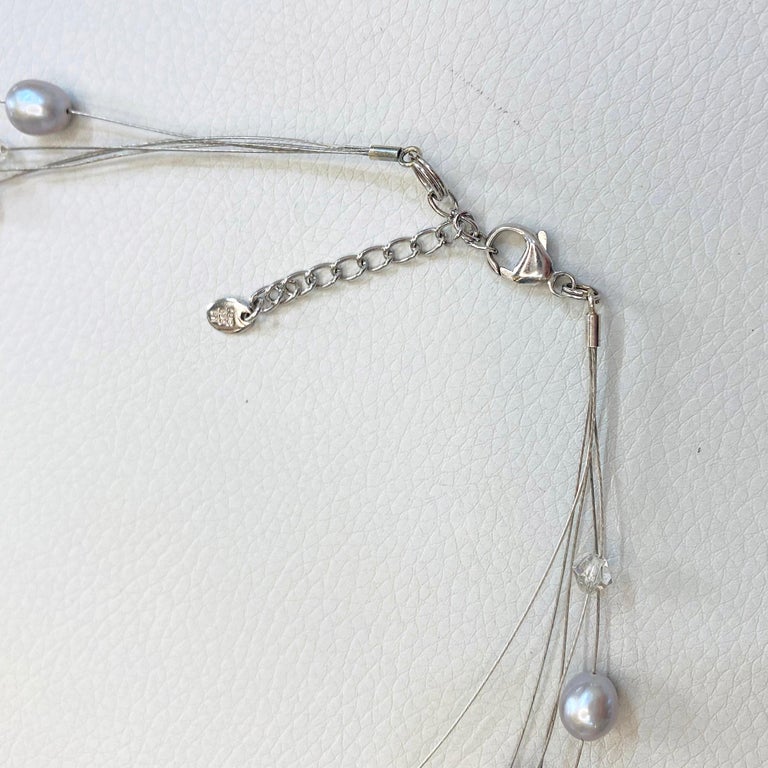 Genuine Pearl Necklace Unique Imperfect Shapes, Baroque Pearls at 1stDibs
