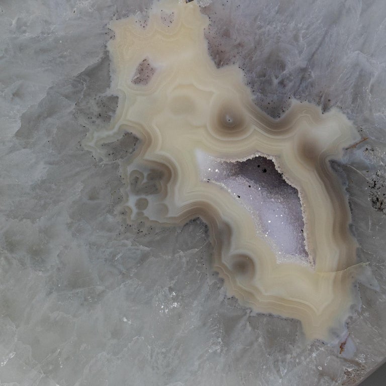 Genuine Polished Agate Geode Heart from Brazil '3.5 lbs' For Sale at ...