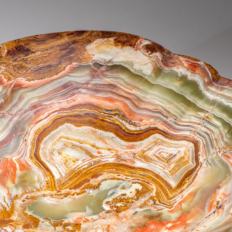 Genuine Polished Banded Onyx Bowl from Mexico '19.8 lbs' For Sale at ...