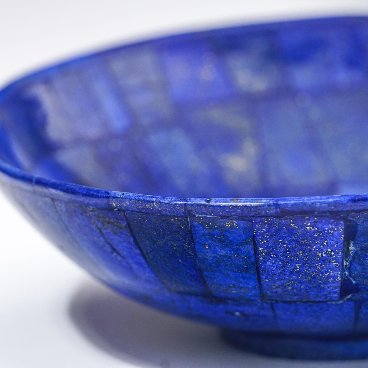 Genuine Polished Lapis Lazuli Bowl '1.2 lbs' For Sale at 1stDibs