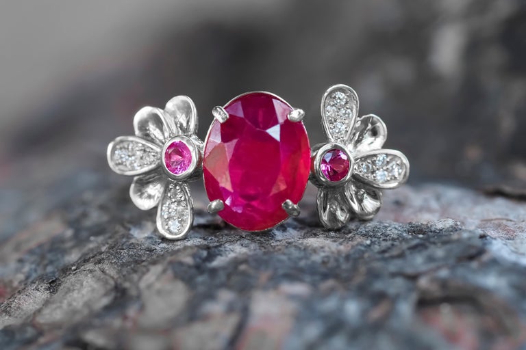 Customizable Genuine Ruby Ring For Sale at 1stDibs