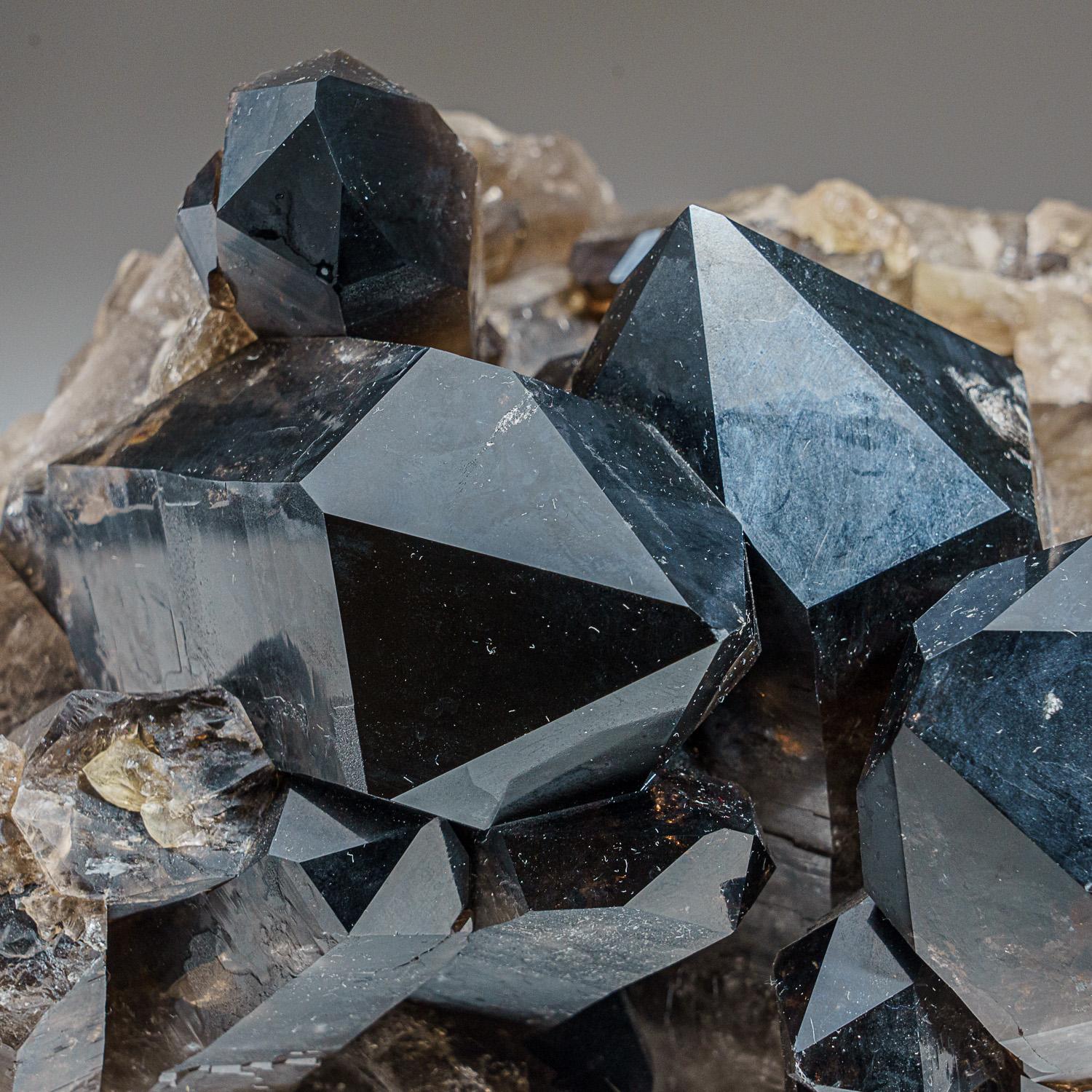 Genuine Smoky Quartz Crystal Cluster from Mina Gerais, Brazil '36 lbs ...