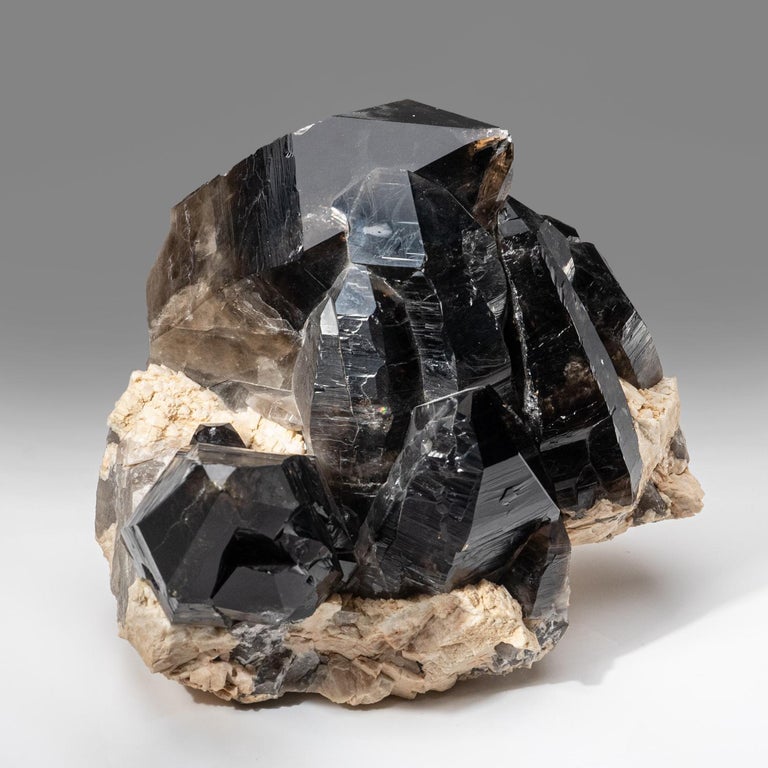 Genuine Smoky Quartz Crystal Cluster from Mina Gerais, Brazil For Sale ...