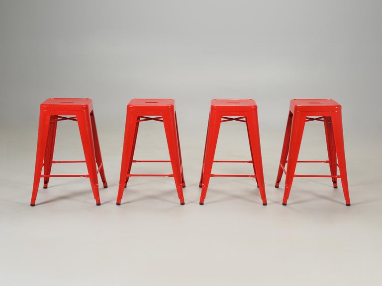 Genuine Tolix Stacking Stools 100's Showroom Samples to Choose from ...