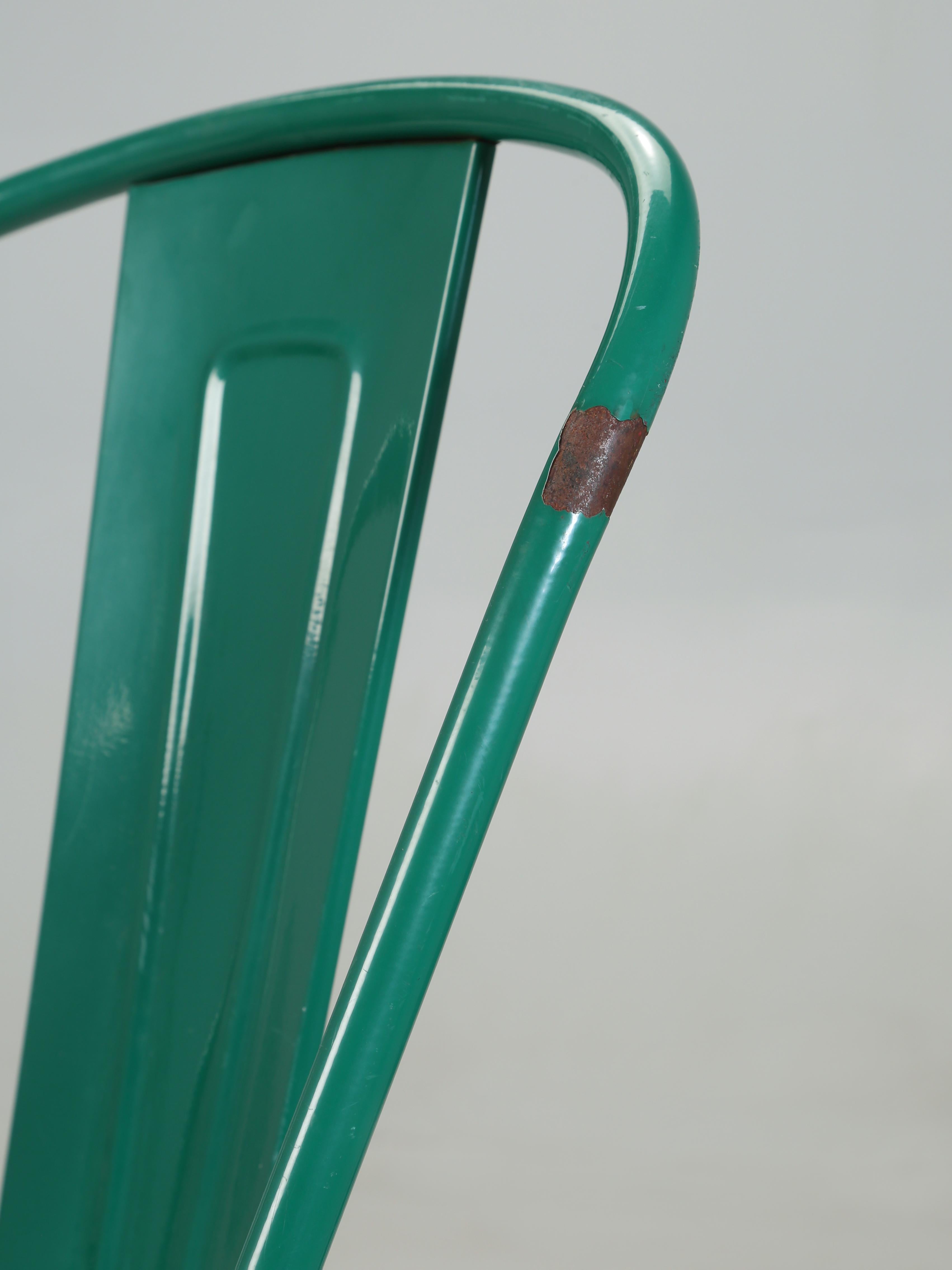 Genuine Vintage Tolix Made in France in Their Envy Green Now Distressed ...