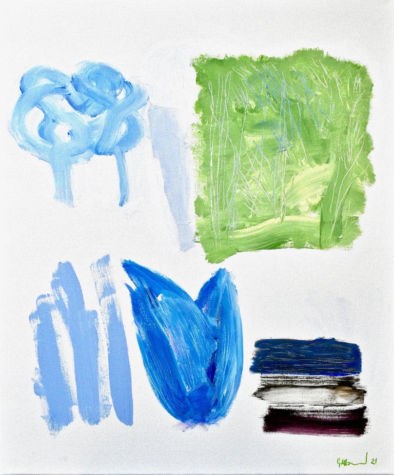 Geoff Howard - A Walk Documented, Painting, Acrylic on Canvas For Sale ...