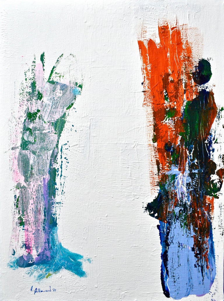 Geoff Howard - Warming Up, Painting, Acrylic on MDF Panel For Sale at ...