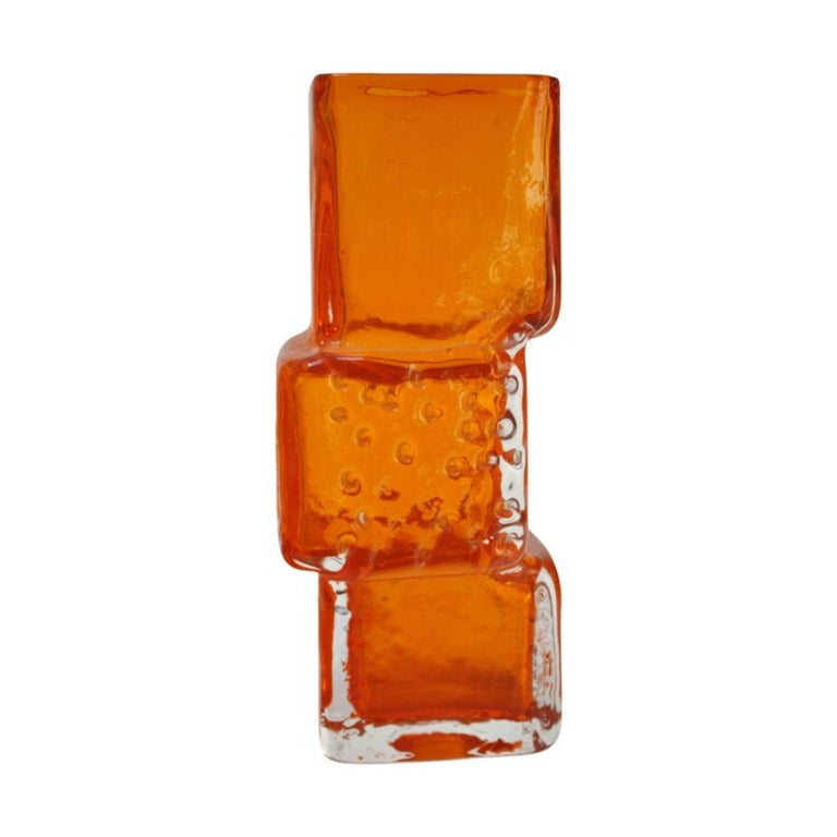 Geoffrey Baxter Mid-Century Art Glass Vase for Whitefriars For Sale at ...