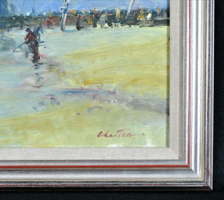 Geoffrey Chatten - The Beach Groyne - English Impressionist Seascape ...