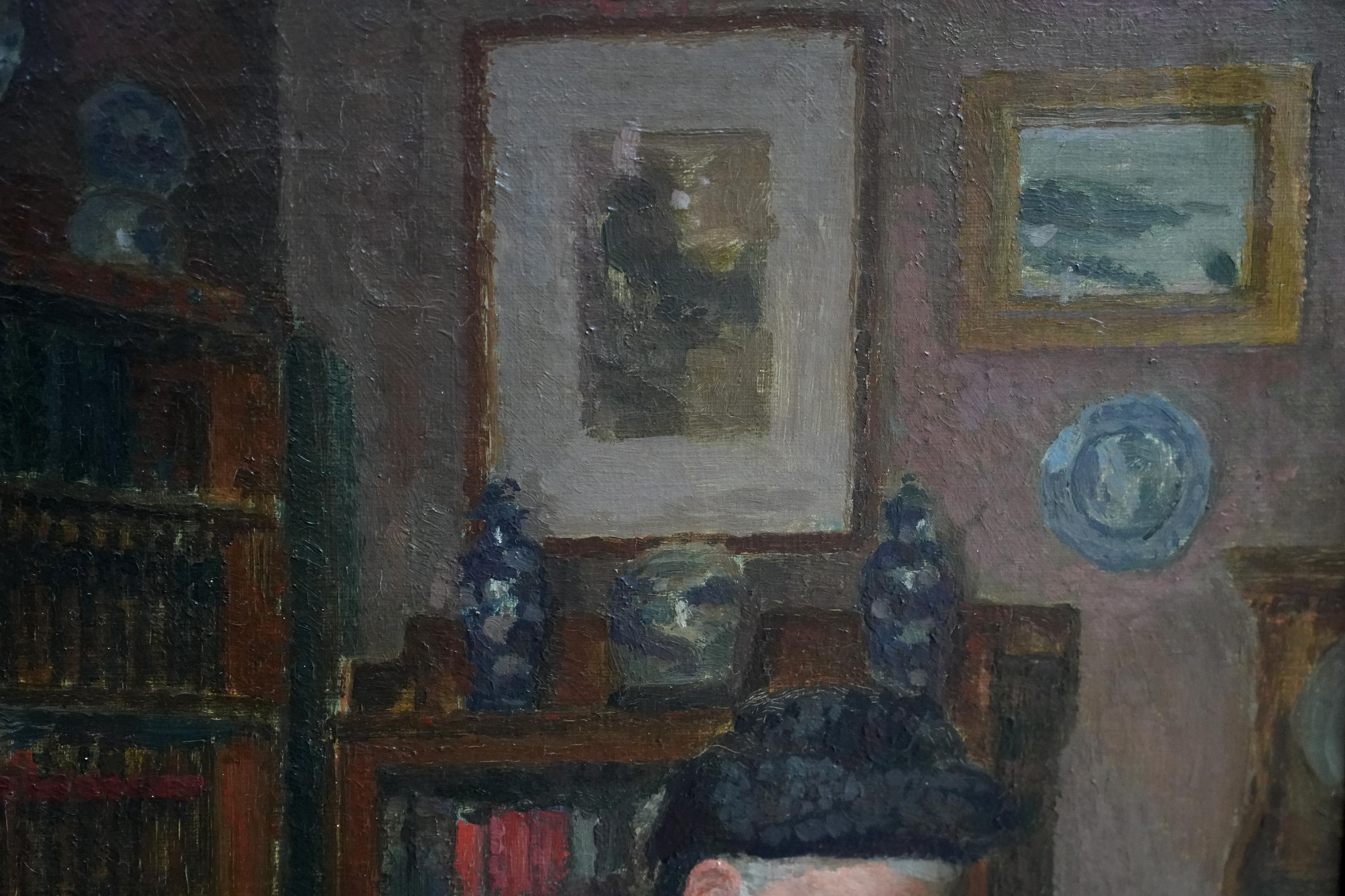 Geoffrey Hamilton Rhoades - Interior Portrait of Artist's Aunt ...