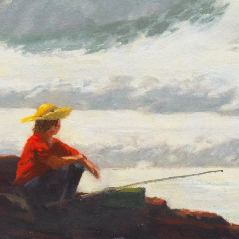 Geoffrey Lewis - 'Ocean Fishing, Oregon', Chicago Art Institute, SFAA ...