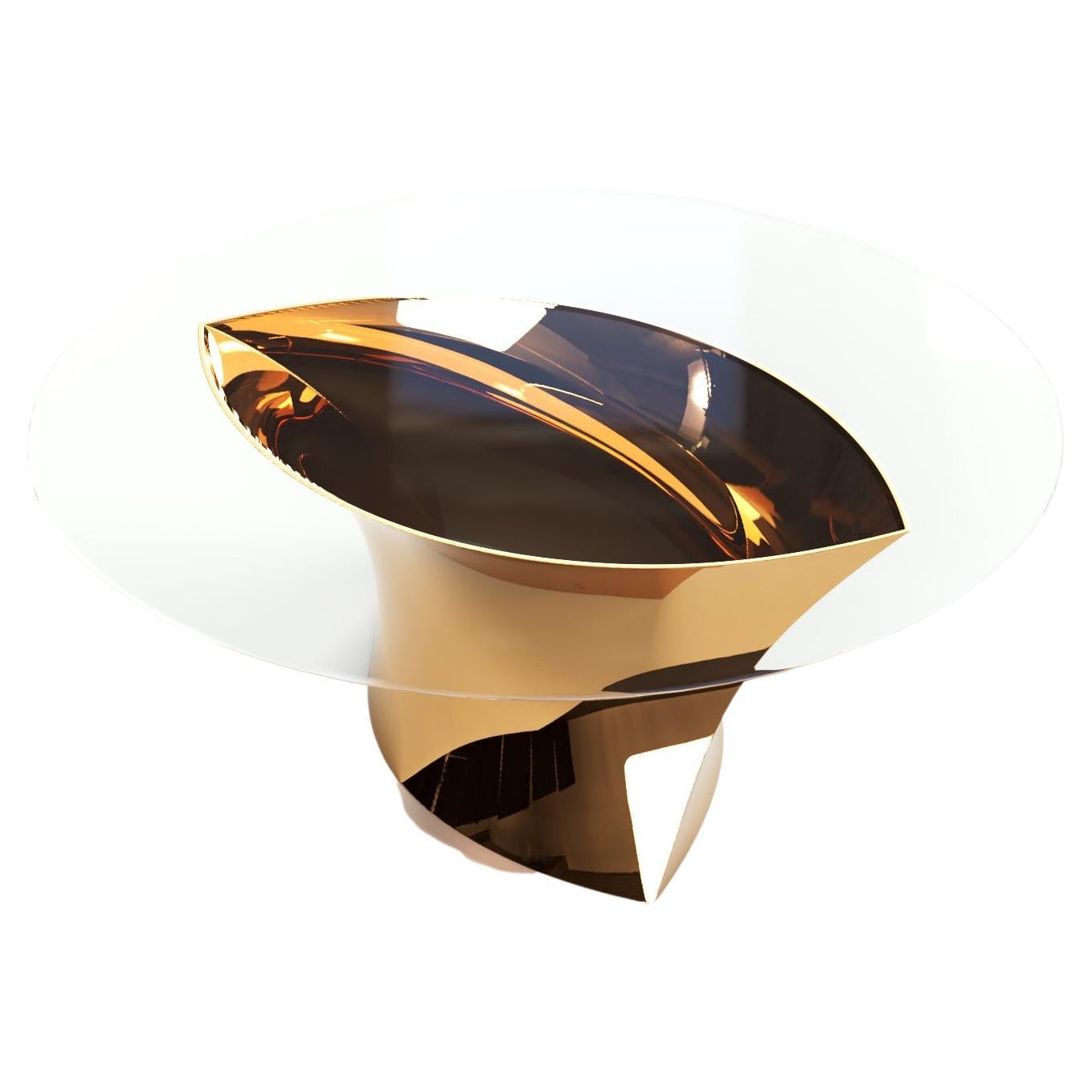 Chah Bronze and Onyx Coffee Table Designed by Laura Gonzalez For Sale ...