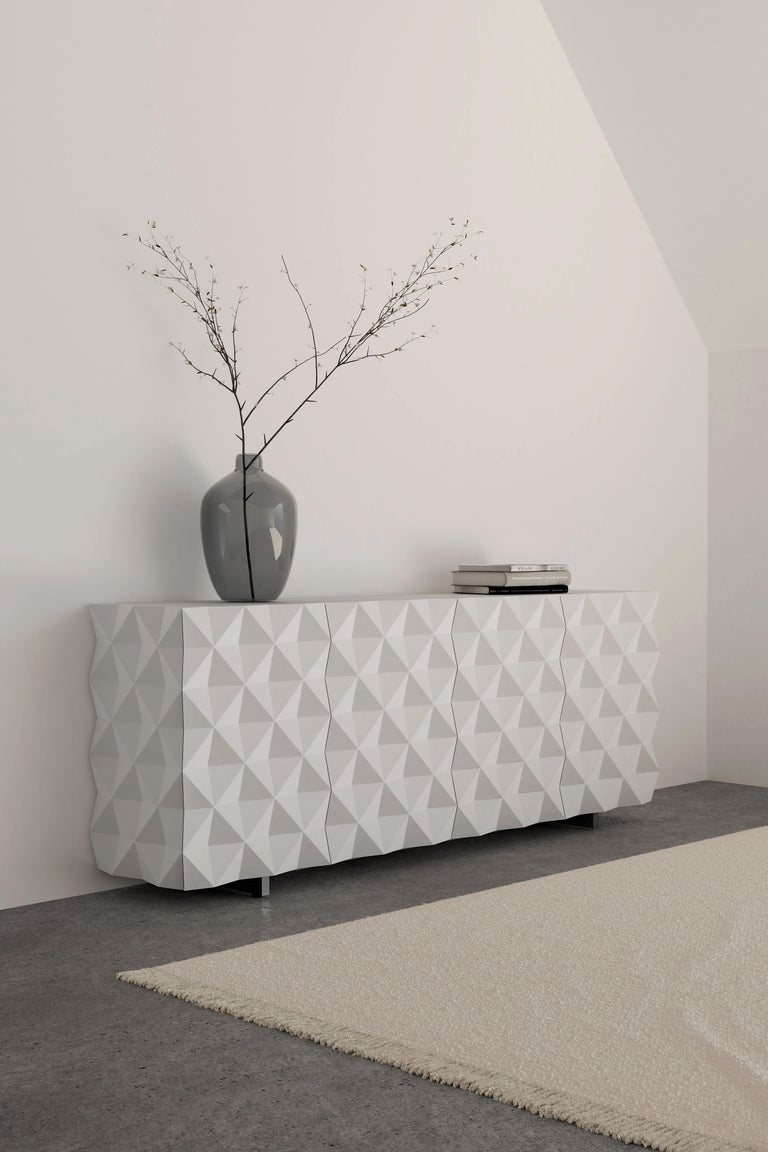 Rocky Credenza, Cabinet, Console in Black by Joel Escalona For Sale at ...