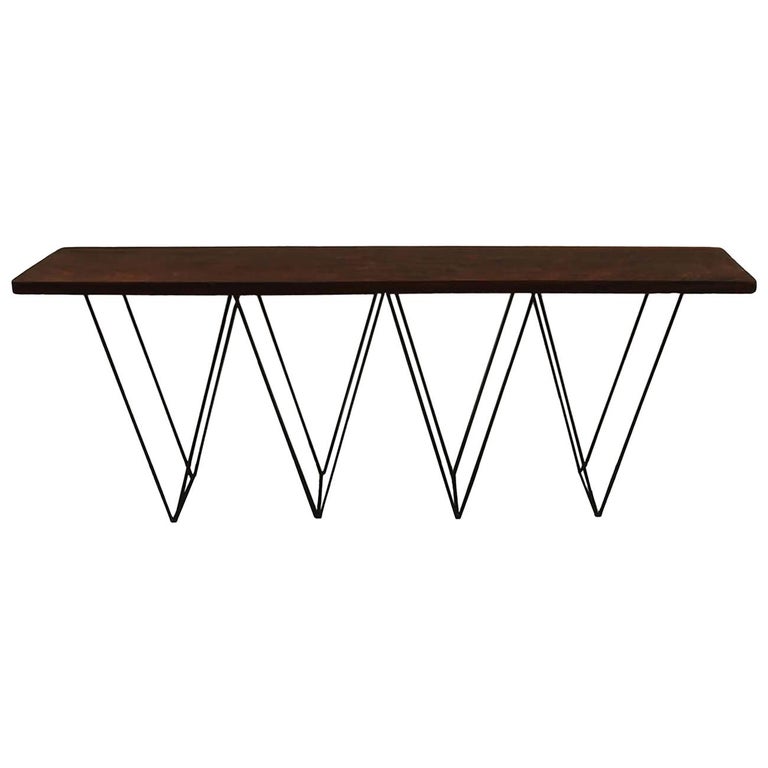Geometric Console For Sale at 1stDibs