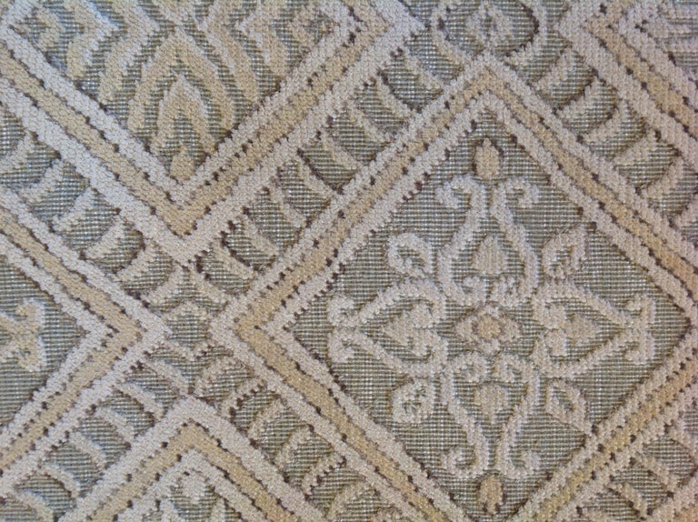 Geometric Floral European Rug For Sale at 1stDibs