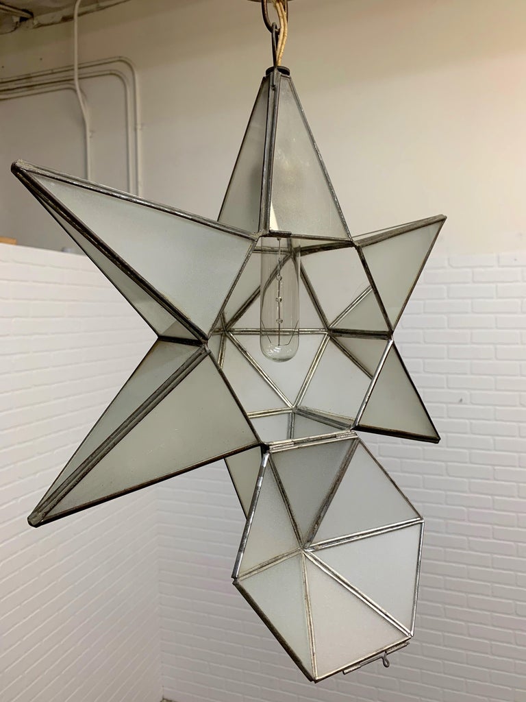 Geometric Moravian Star Pendant Lamp at 1stDibs | moravian star pendant ...