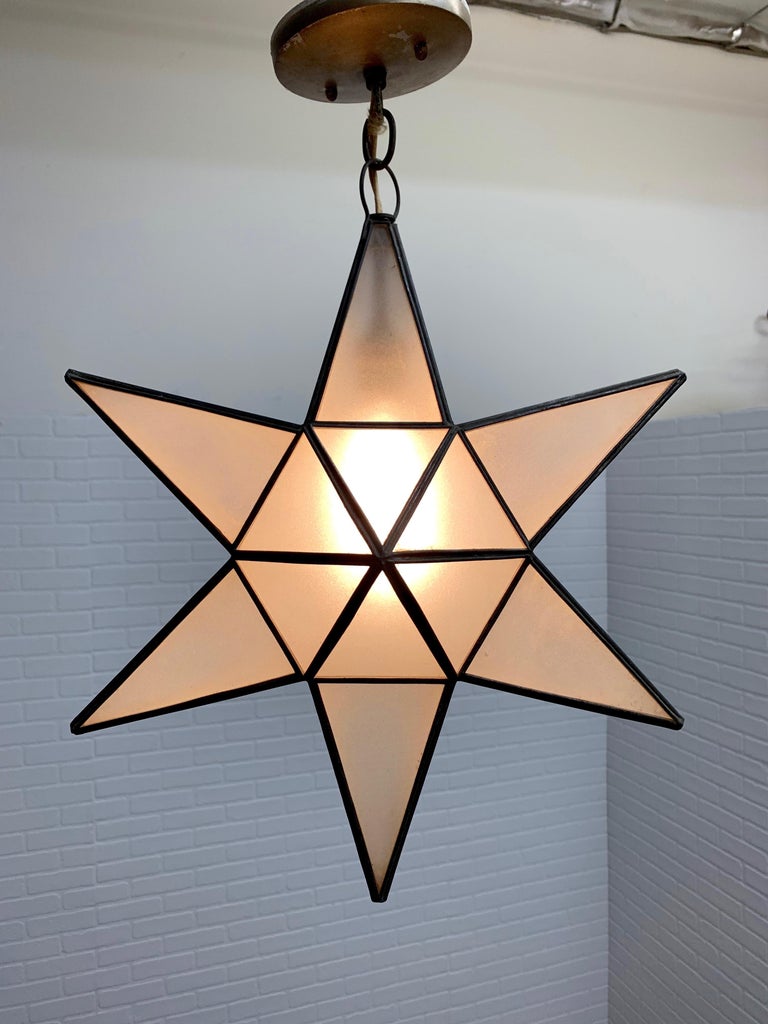 Geometric Moravian Star Pendant Lamp at 1stDibs | moravian star pendant ...