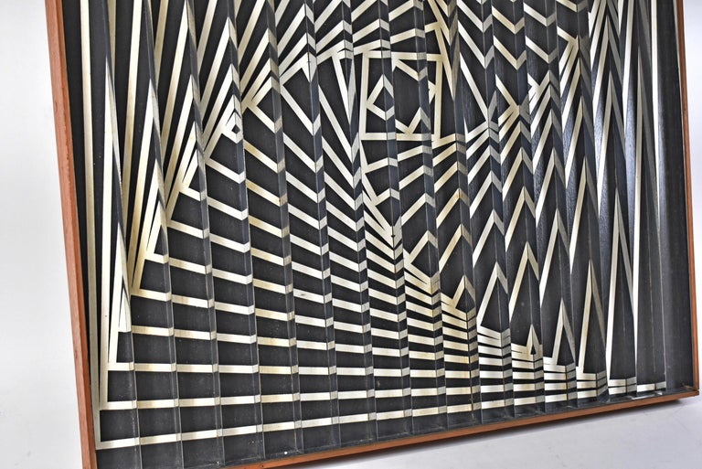 "Geometric Reflection" Pop Art by Mel Butor For Sale at 1stDibs