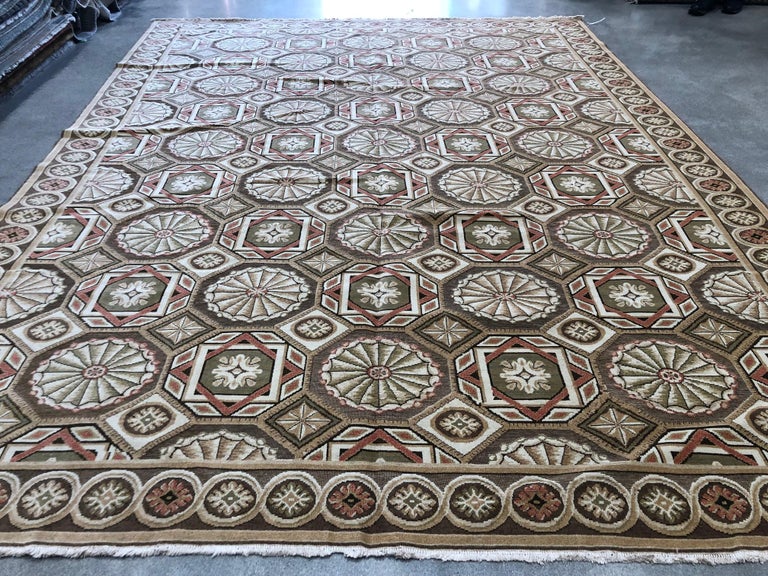 Geometric Shapes Area Rug at 1stDibs
