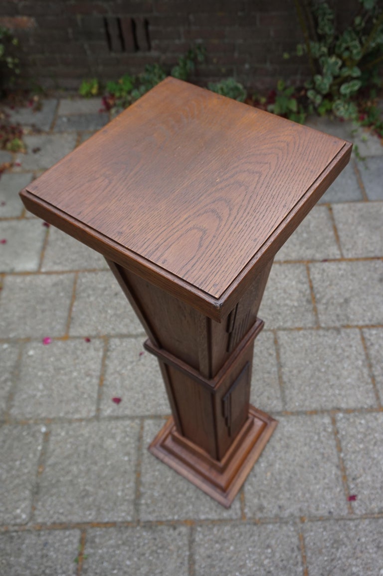 Geometrical Art Deco Pedestal / Sculpture Stand for Busts Sculptures ...