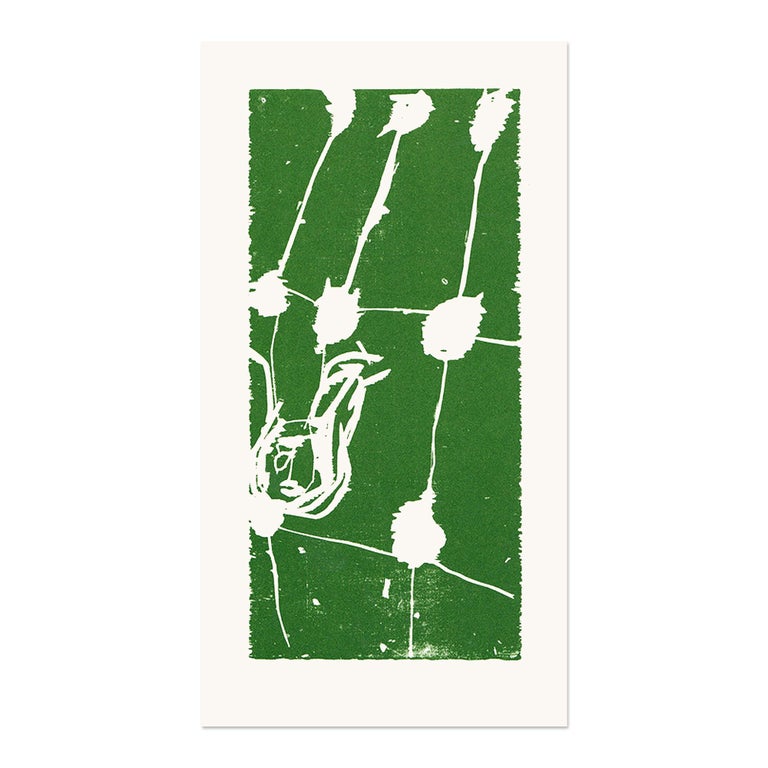 Georg Baselitz - 45 - Januar, Woodcut, Contemporary Art, Neo ...