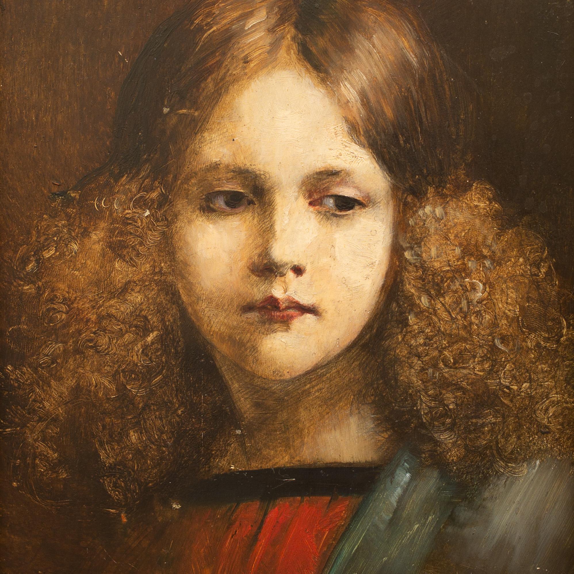 Georg Büchner - Portrait of a Young Girl by Georg Büchner (1858–1914 ...