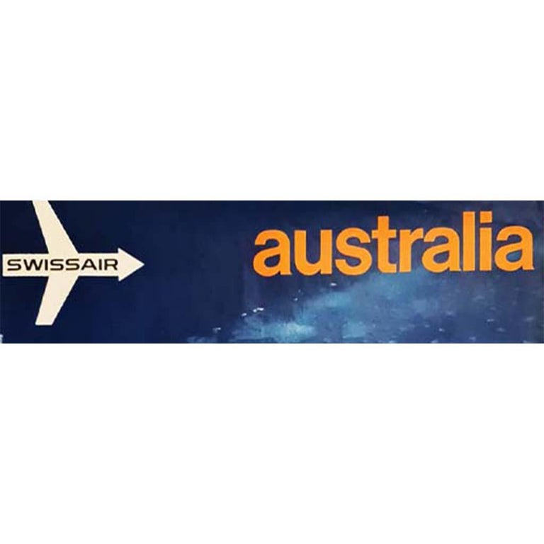 Georg Gerster - Original poster made by Georg Gerster - Swissair to ...